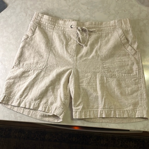 Talbots | Shorts | Talbots Shorts Size Pullon Linen Blend Cool Comfort ...